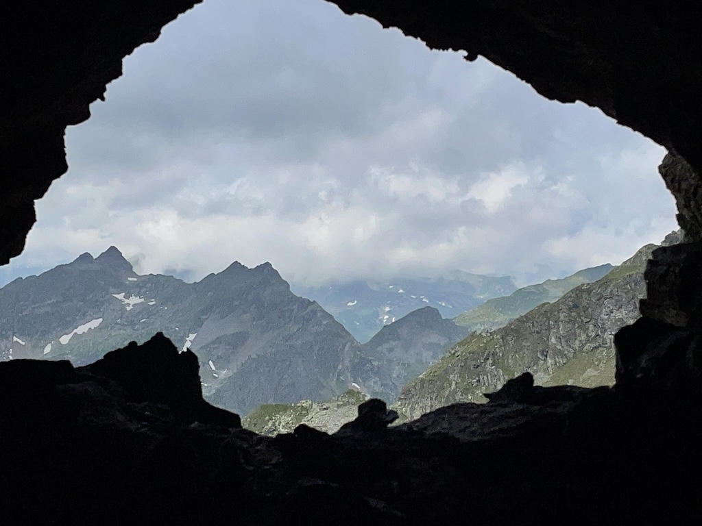 Exploring unexpected caves in the High Alps | Simply.Just.Walking